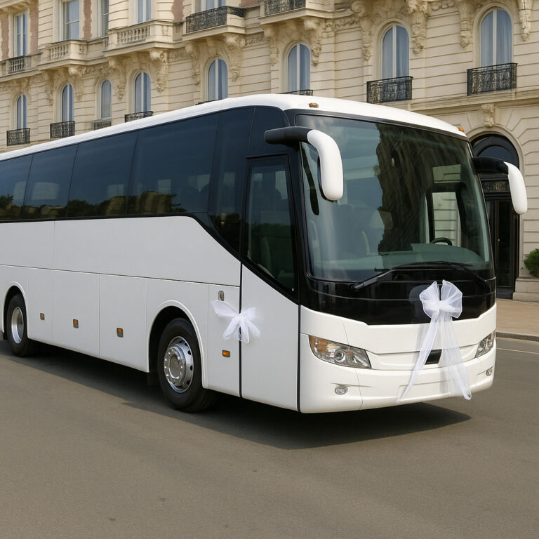 Special event: Minibus rental for your wedding - FranceBus Bus Minibus ...